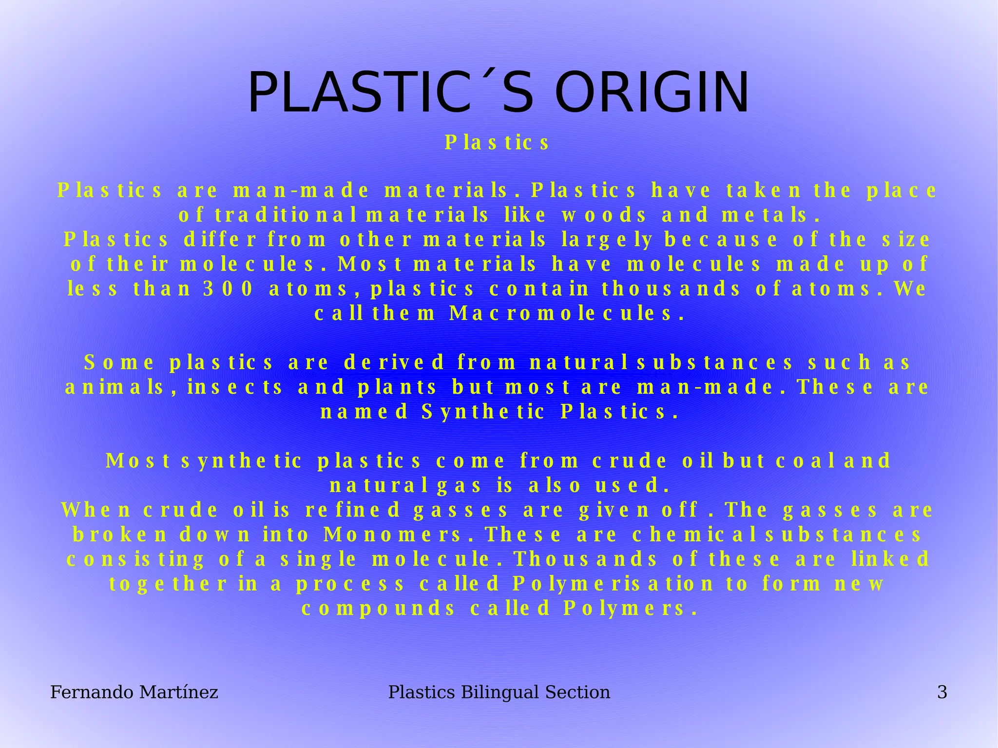 Plastics | ODP