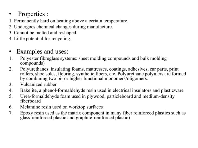 Plastics | PPTX | Chemistry | Science