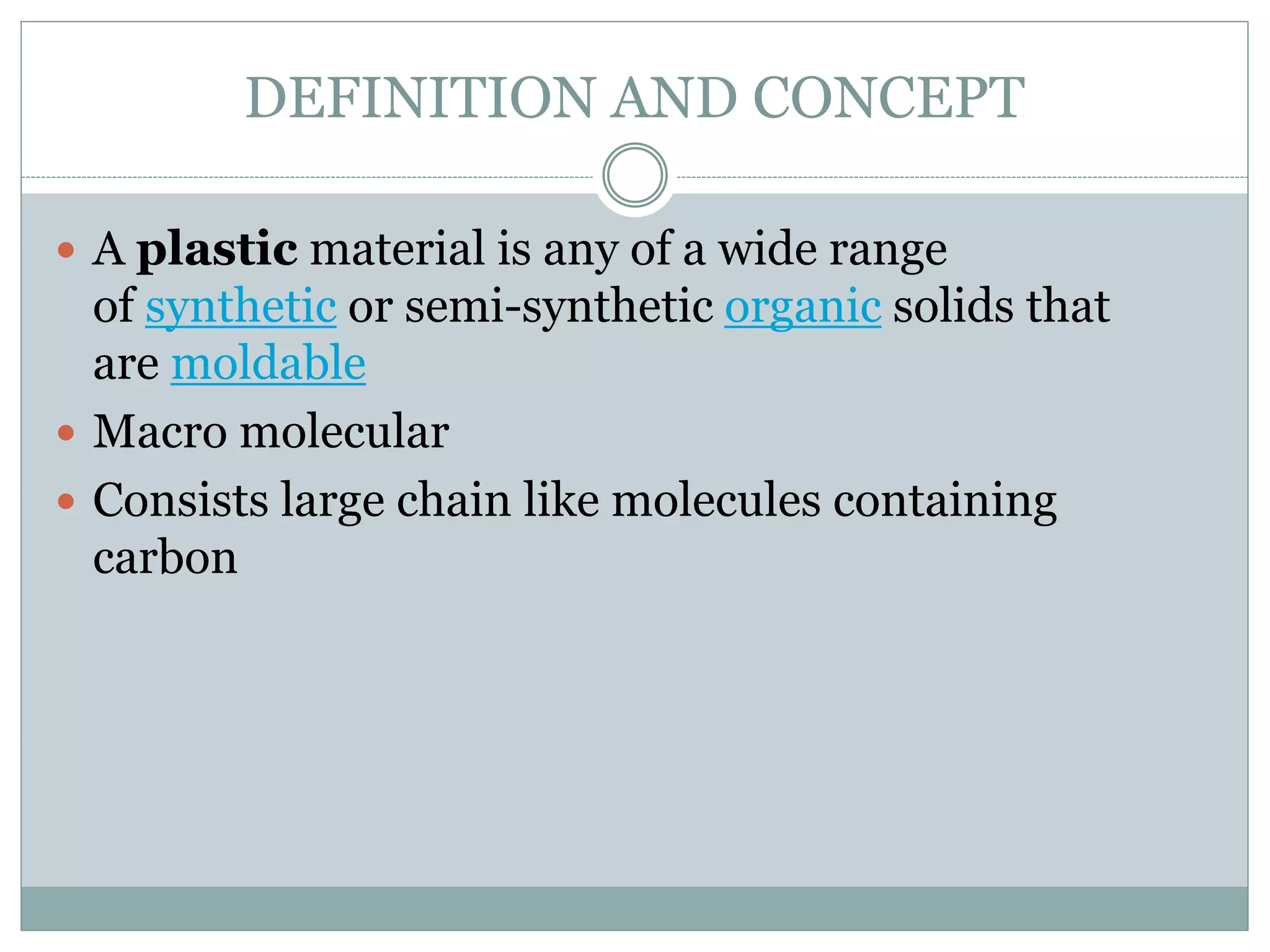 Plastics ( manufacture, types,application,examples) | PPTX