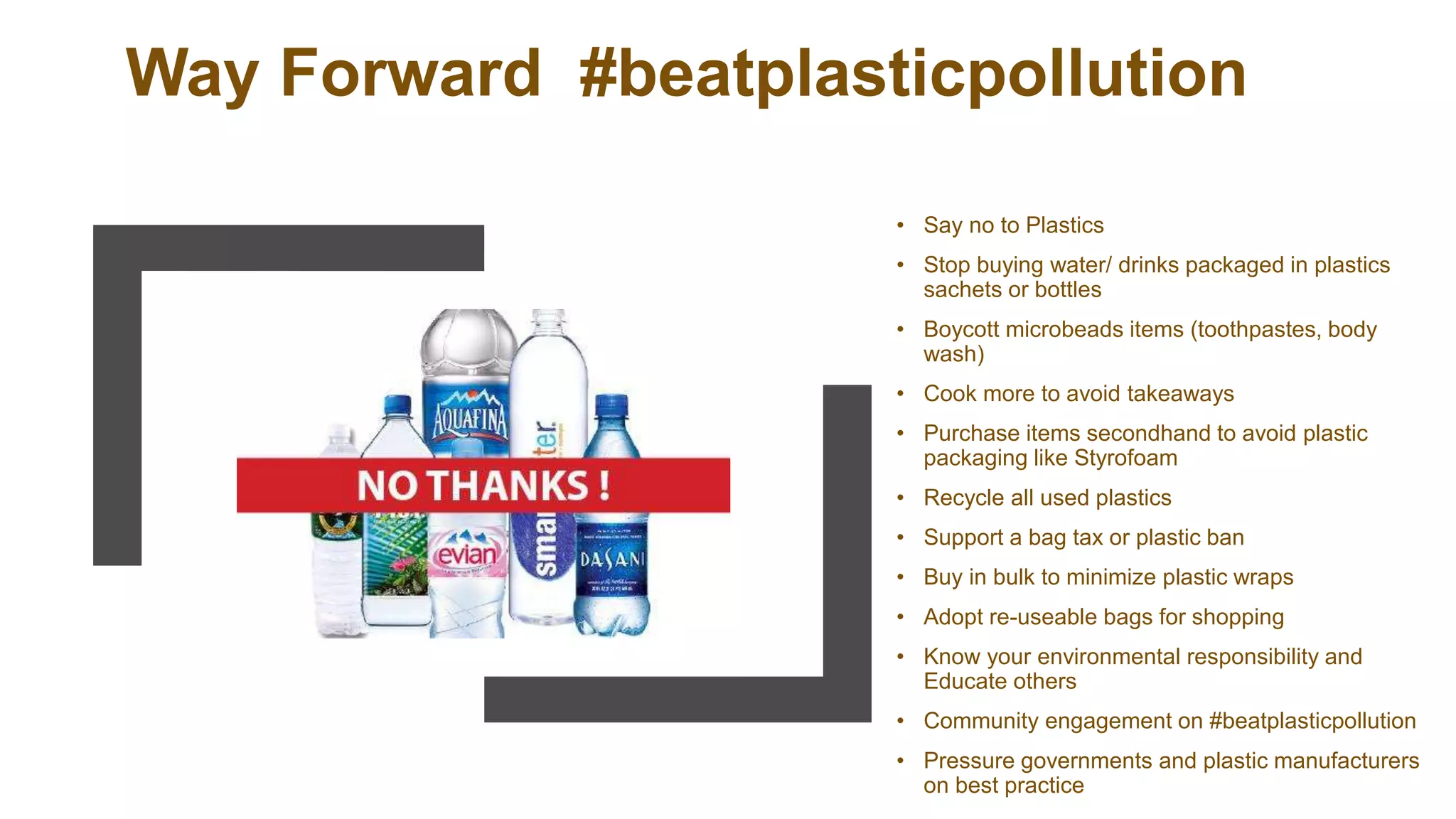 Plastic Pollution in Nigeria: Way Forward | PPTX