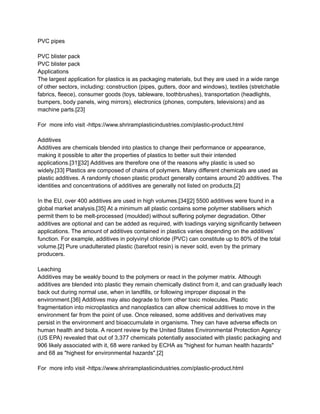 PLASTICS.pdf ALL ABOUT THE JOURNEY OF PLASTICS | PDF