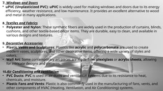 TYPES OF PLASTICS AS INTERIOR MATERILA .pptx