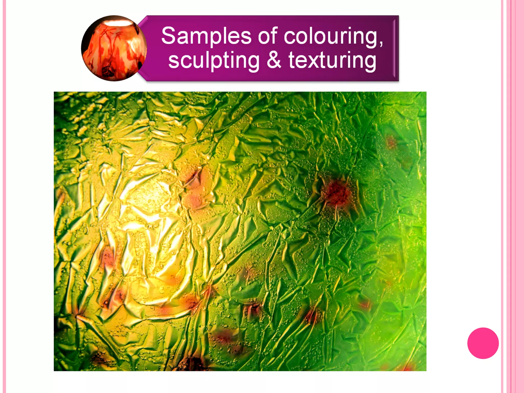 Plastics, Colouring, Recycling & Texturing by Joanne Riddle & Ondrej ...