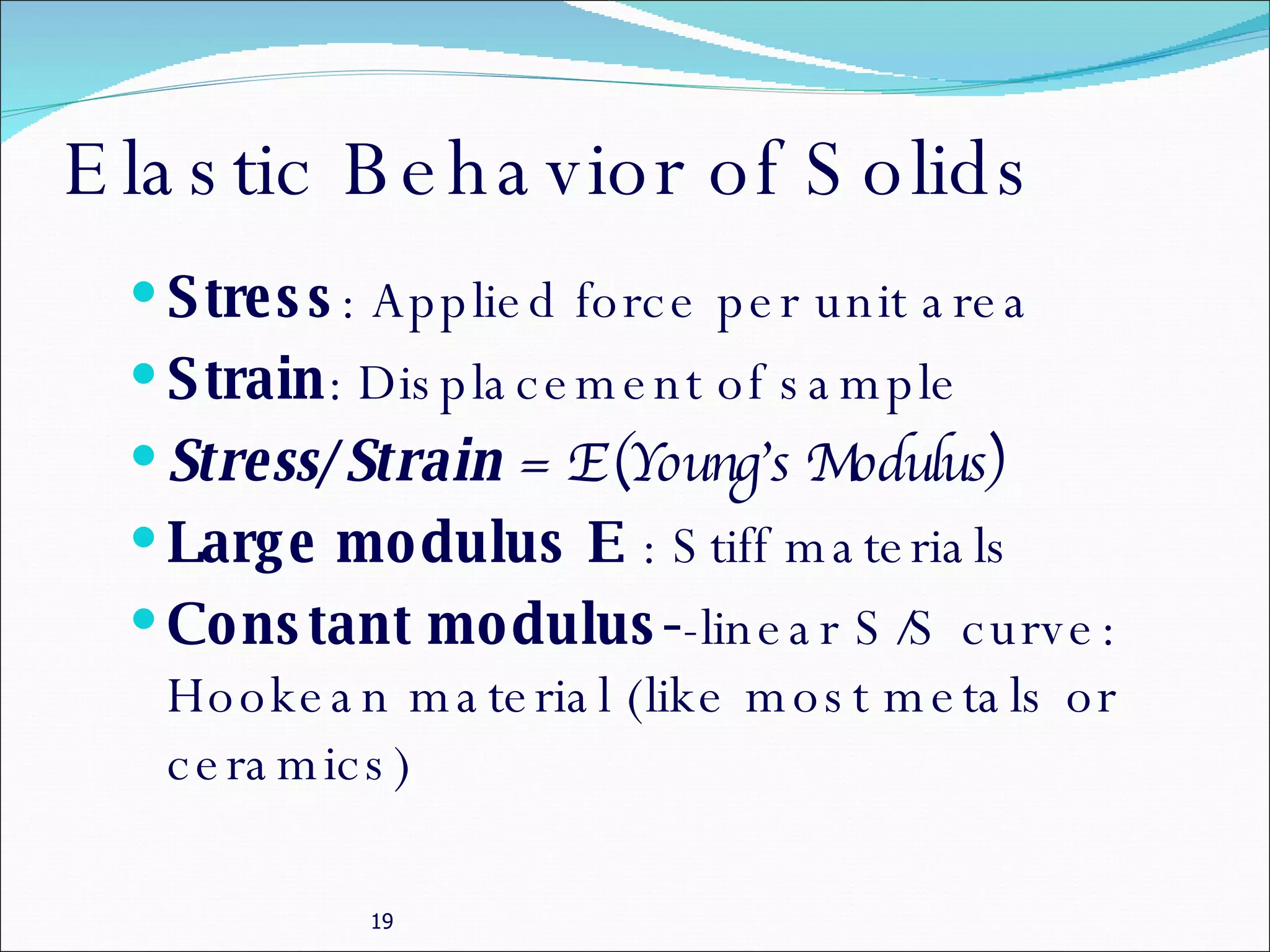Plastics Mechanical Properties | PPT