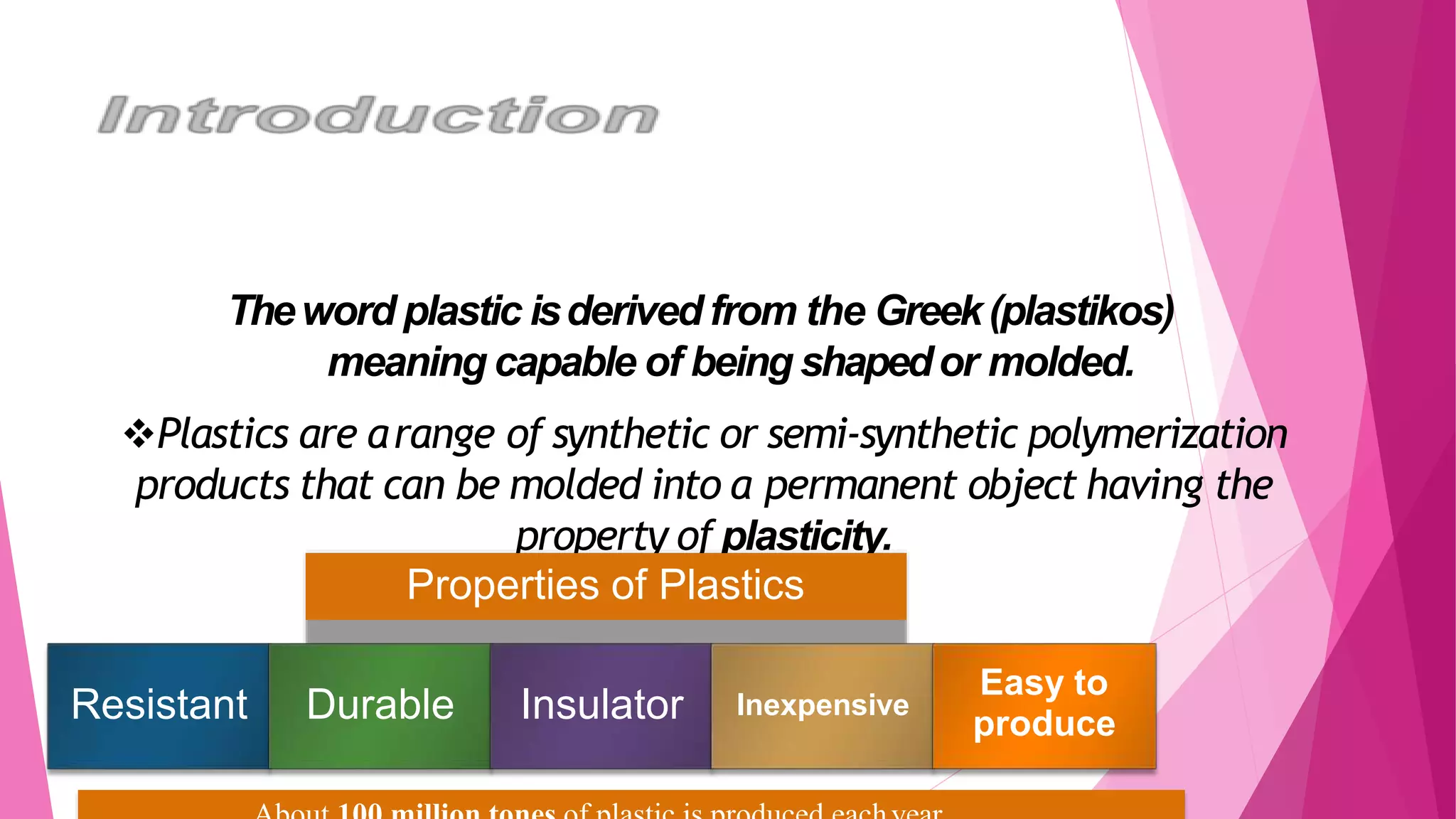 Plastics | PPT