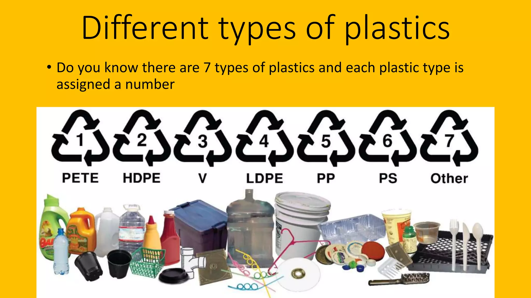 Plastics and its types | PPTX