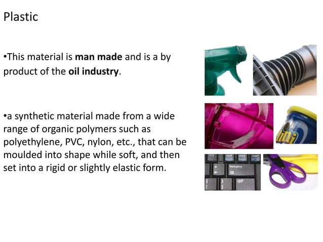 Plastics and rubber | PPTX | Chemistry | Science