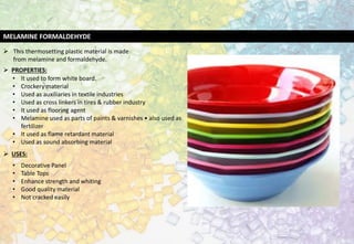 Plastics and Rubbers-Introduction, Types, Uses and Examples | PPTX