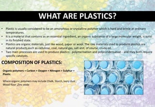 Plastics and Rubbers-Introduction, Types, Uses and Examples | PPTX