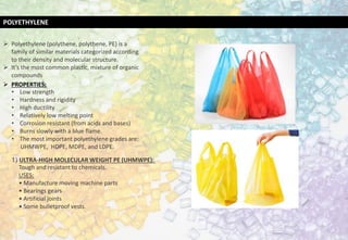 Plastics and Rubbers-Introduction, Types, Uses and Examples | PPTX