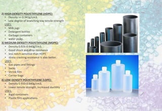 Plastics and Rubbers-Introduction, Types, Uses and Examples | PPTX