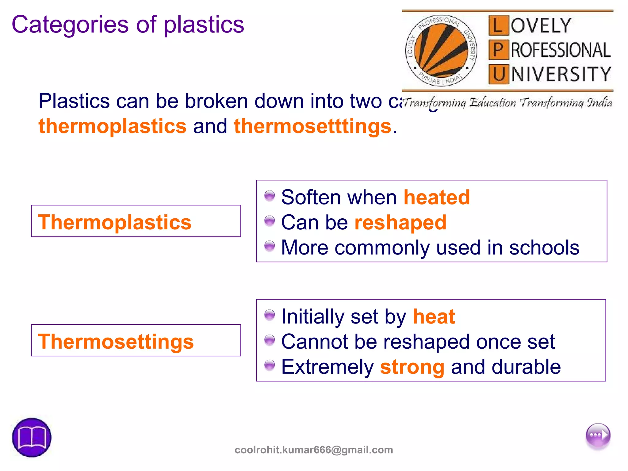 Plastics and their_properties | PPT