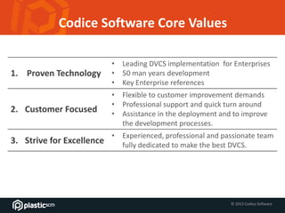 Plastic SCM: Entreprise Version Control Platform for Modern ...