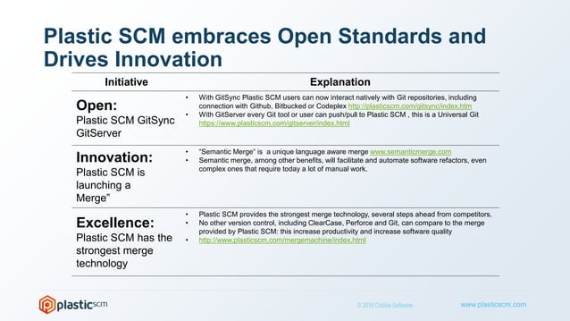 Plastic SCM : Version Control for Game and,VR/AR/MR/3D Development | PPT