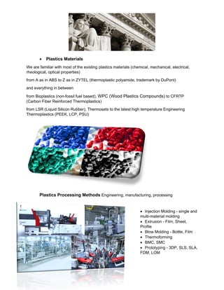 Plastics Expert Witness Expertise 2023 | PDF