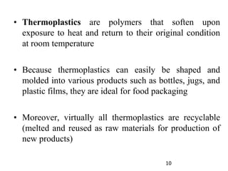 PLASTICS FOOD PACKAGING MATERIALS.pptx