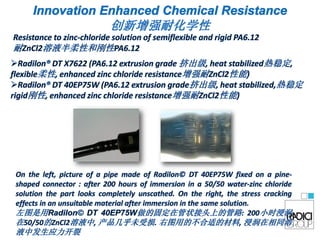 Standard polyamides and PA610, PA612 long chain specialty polyamides for automotive fuel system ...