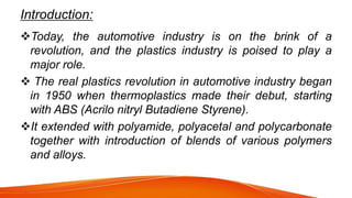 PLASTICS IN AUTOMOBILES TODAY.pdf