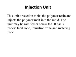 Plastics injection molding | PPTX