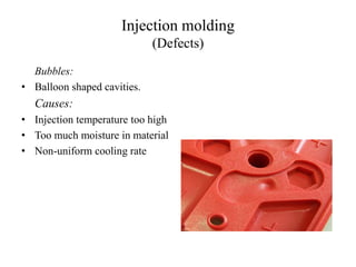 Plastics injection molding | PPTX