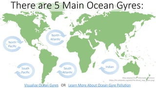 Trawling Through the 5 Ocean Gyres: A Study | PPTX | Environment | Science