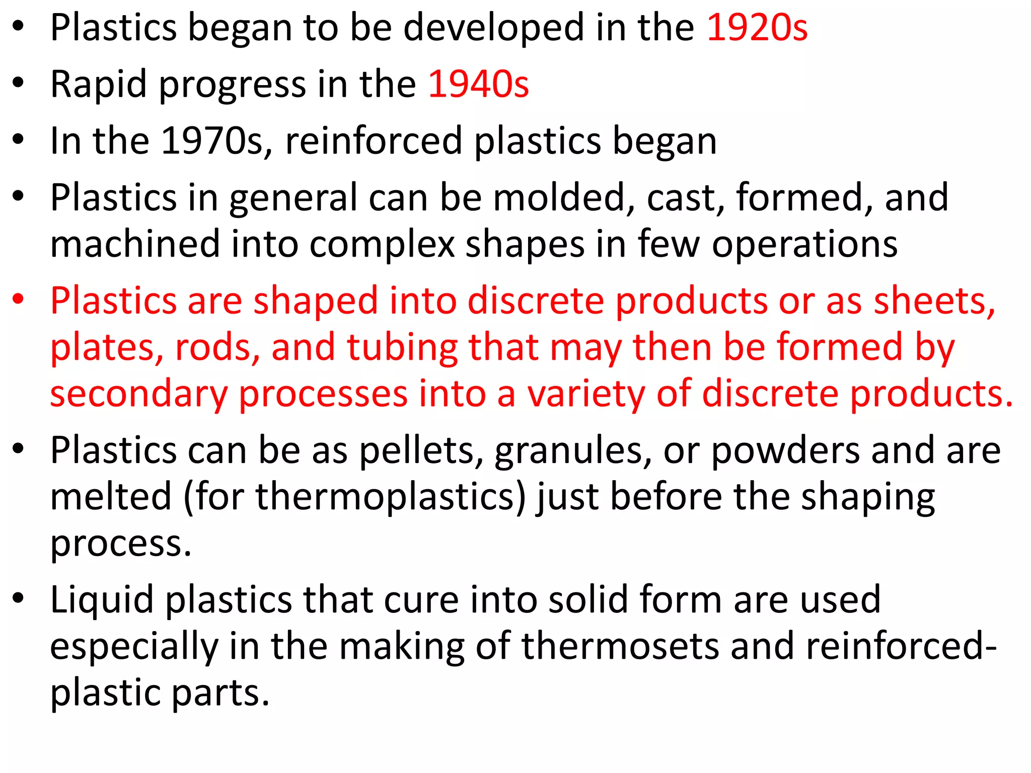 Plastics | PPT