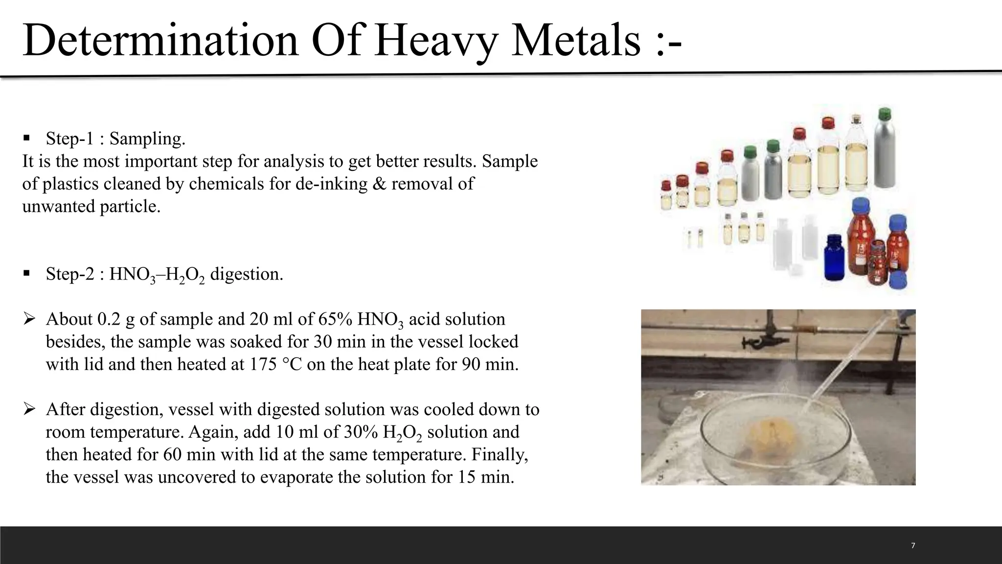 PLASTIC’S METALIC IMPURITIES AND ENVIORMENTAL IMPACT. | PPT