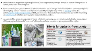 PLASTIC’S METALIC IMPURITIES AND ENVIORMENTAL IMPACT. | PPT