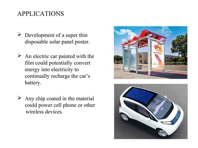 Plastic solar cell | PPT | Physics | Science