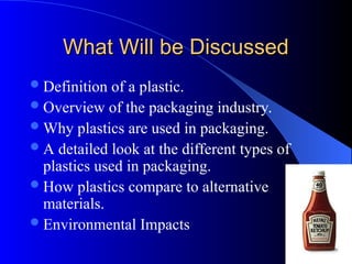 Plastic packaging environmental impact and right way of disposal | PPT