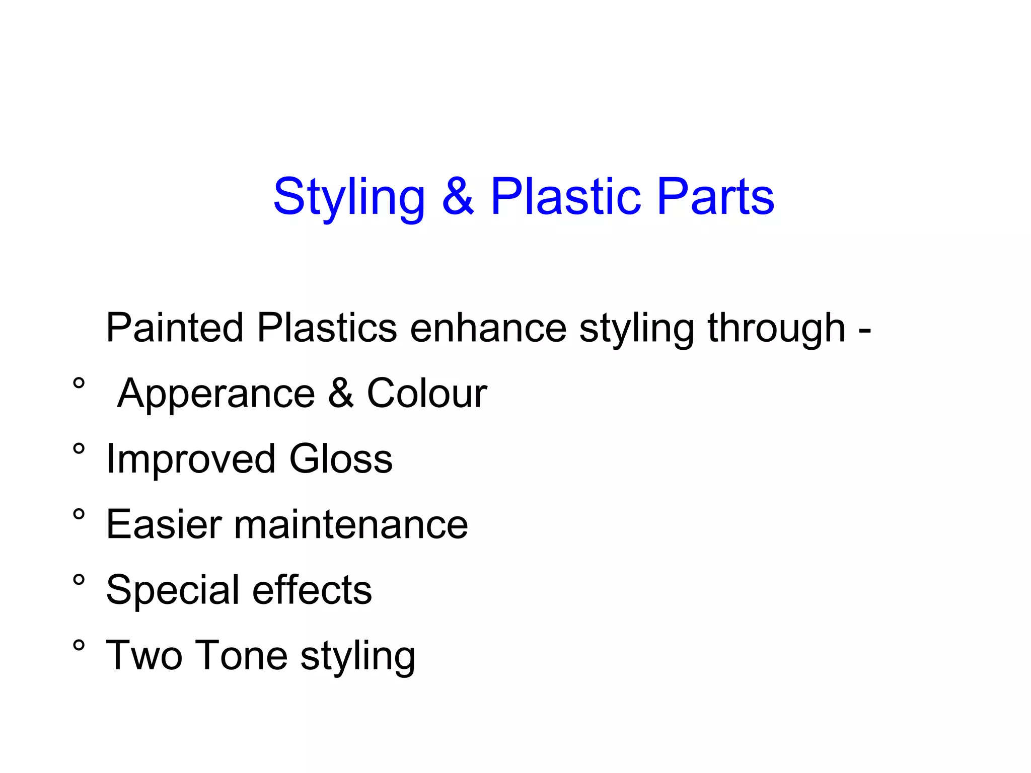 The theory of plastics | PPT | Free Download