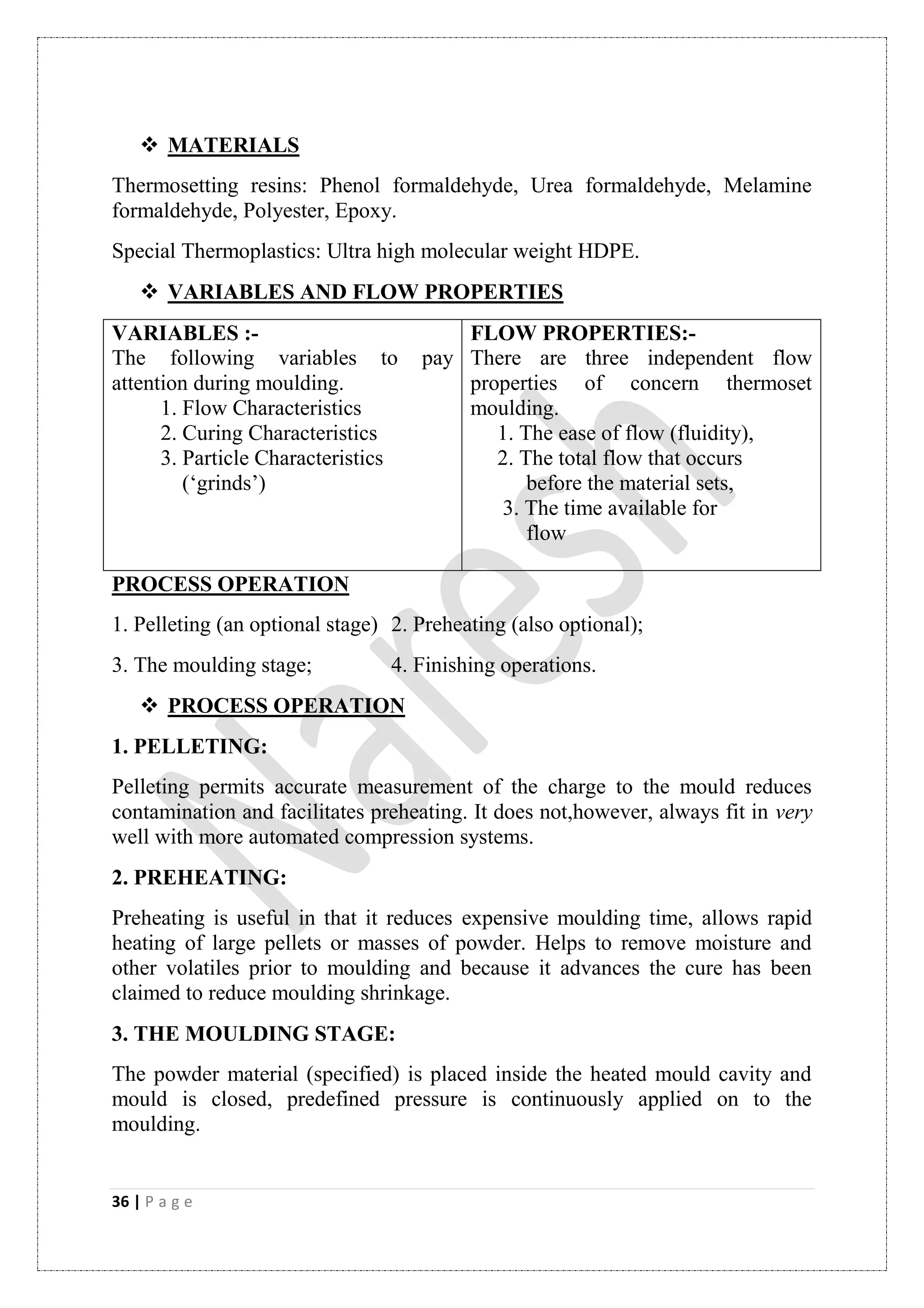 Plastics processing Manual (CIPET JAIPUR) | PDF