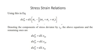 PLASTIC STRESS STRAIN RELATION.pptx