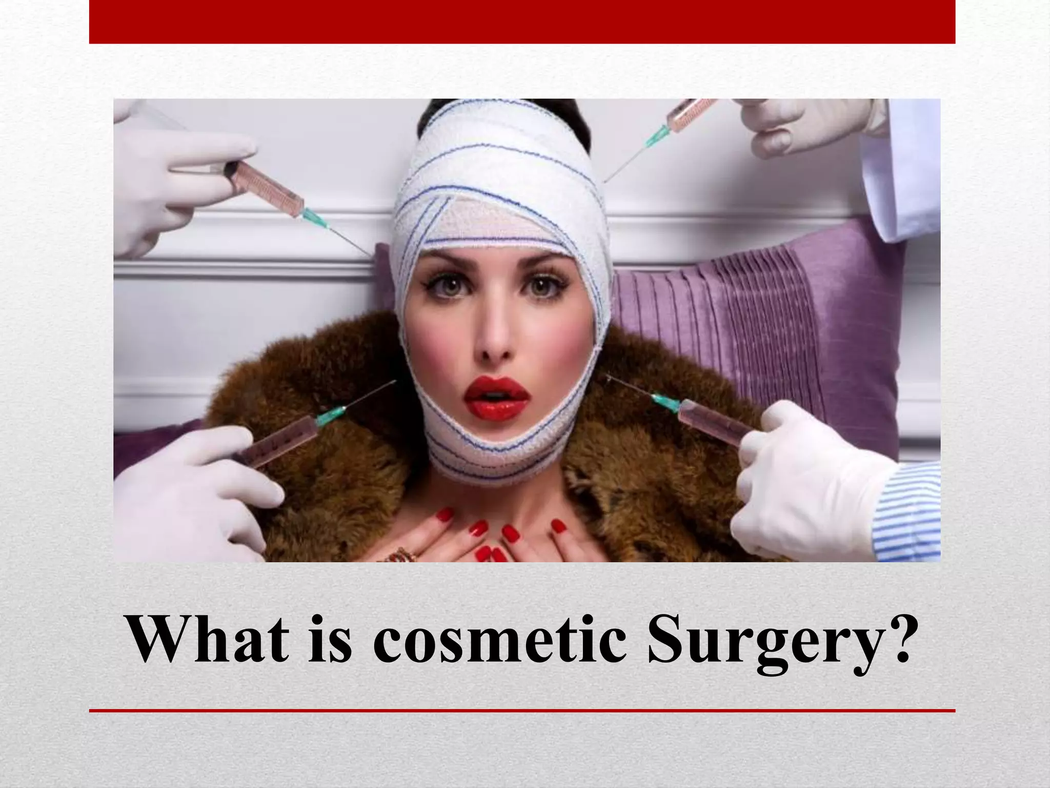 Plastic surgery | PPTX