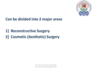 Plastic surgery | PPTX