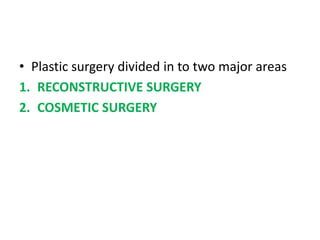 Plastic surgery | PPTX