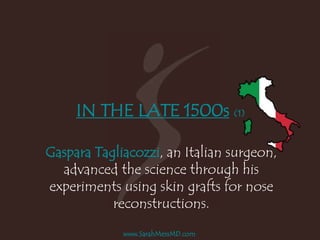 Plastic Surgery: Do You Know Its History | PPTX