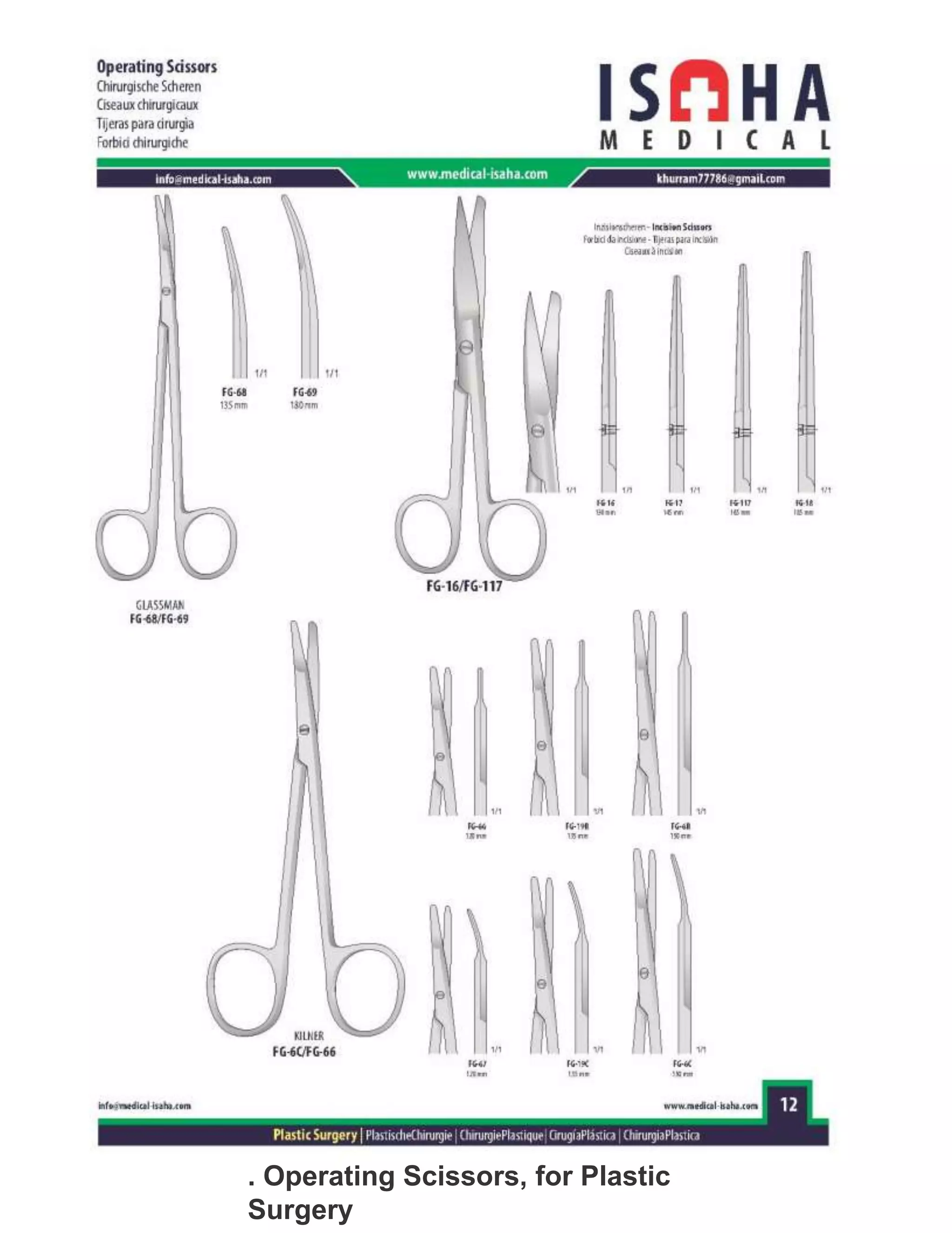Plastic surgery instruments | PDF