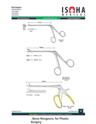 Plastic surgery instruments | PDF