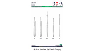 Cosmetic Surgery Instrument - Plastic Surgery Instruments | PDF