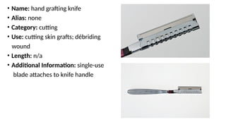 plastic surgery instruments surgery.pptx