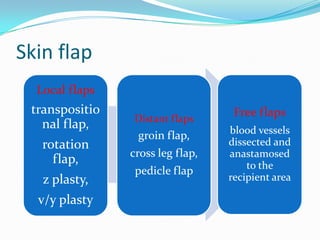 Plastic surgery & physiotherapy in burns | PPTX