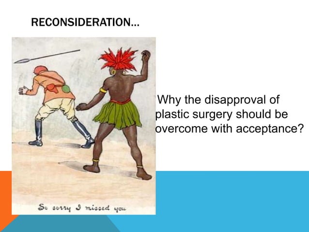 Plastic surgery presentation | PPT