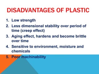 Plastic technology | PPTX