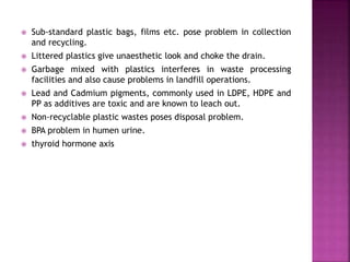 Plasticwastemanagement 130221045437-phpapp02 | PPTX