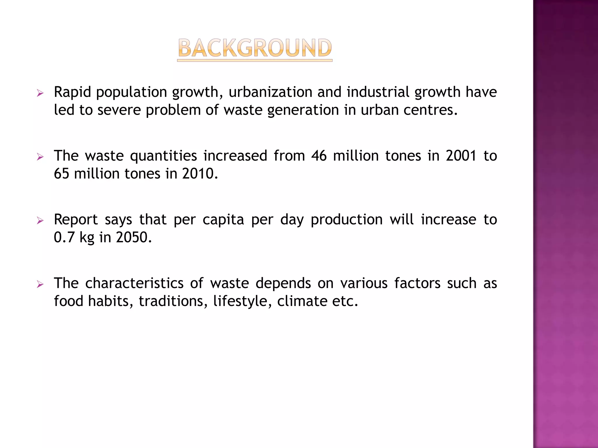 Plastic waste management | PPTX
