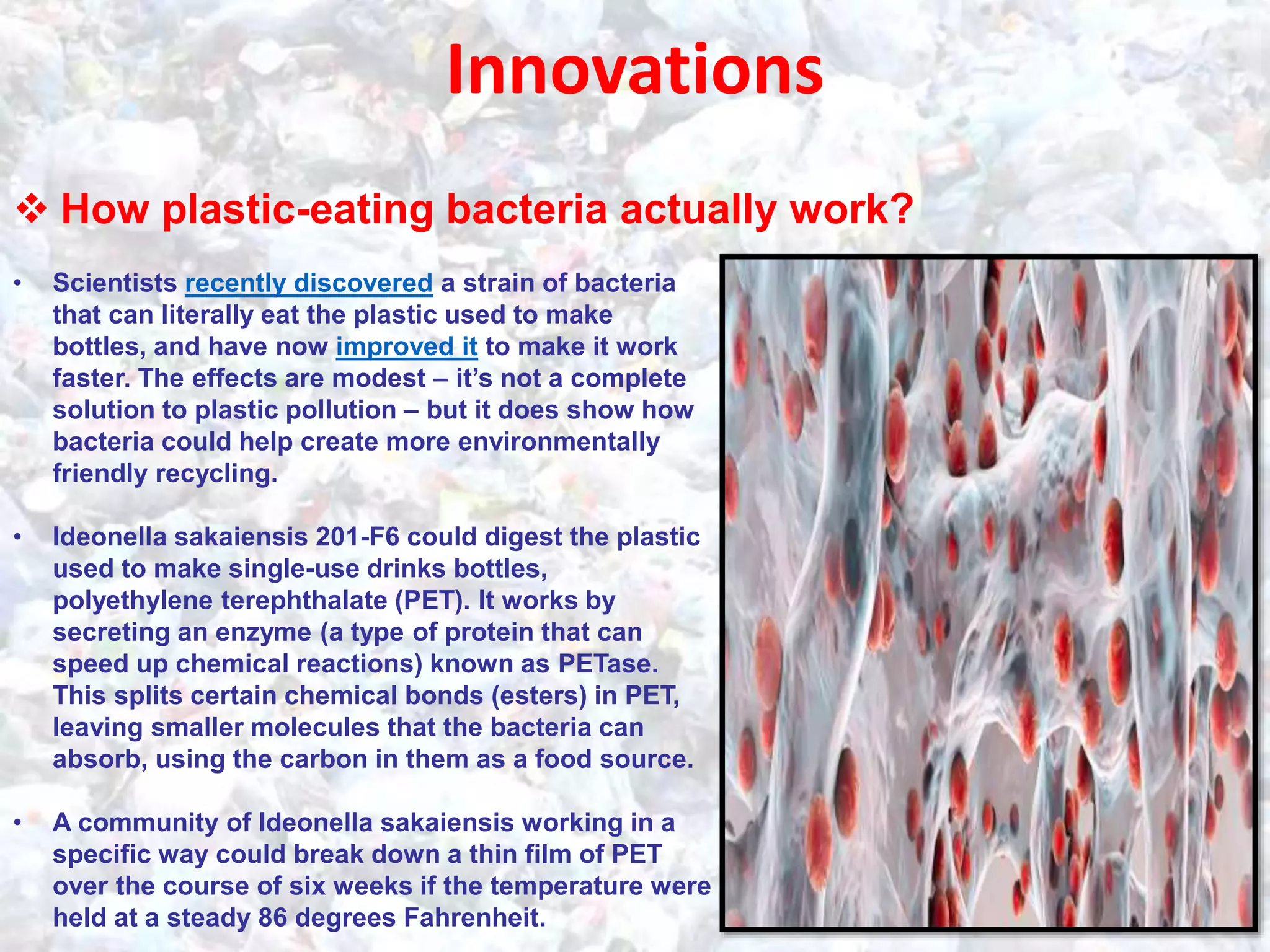 Plastic waste management | PPTX