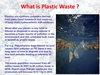 Plastic waste management | PPTX