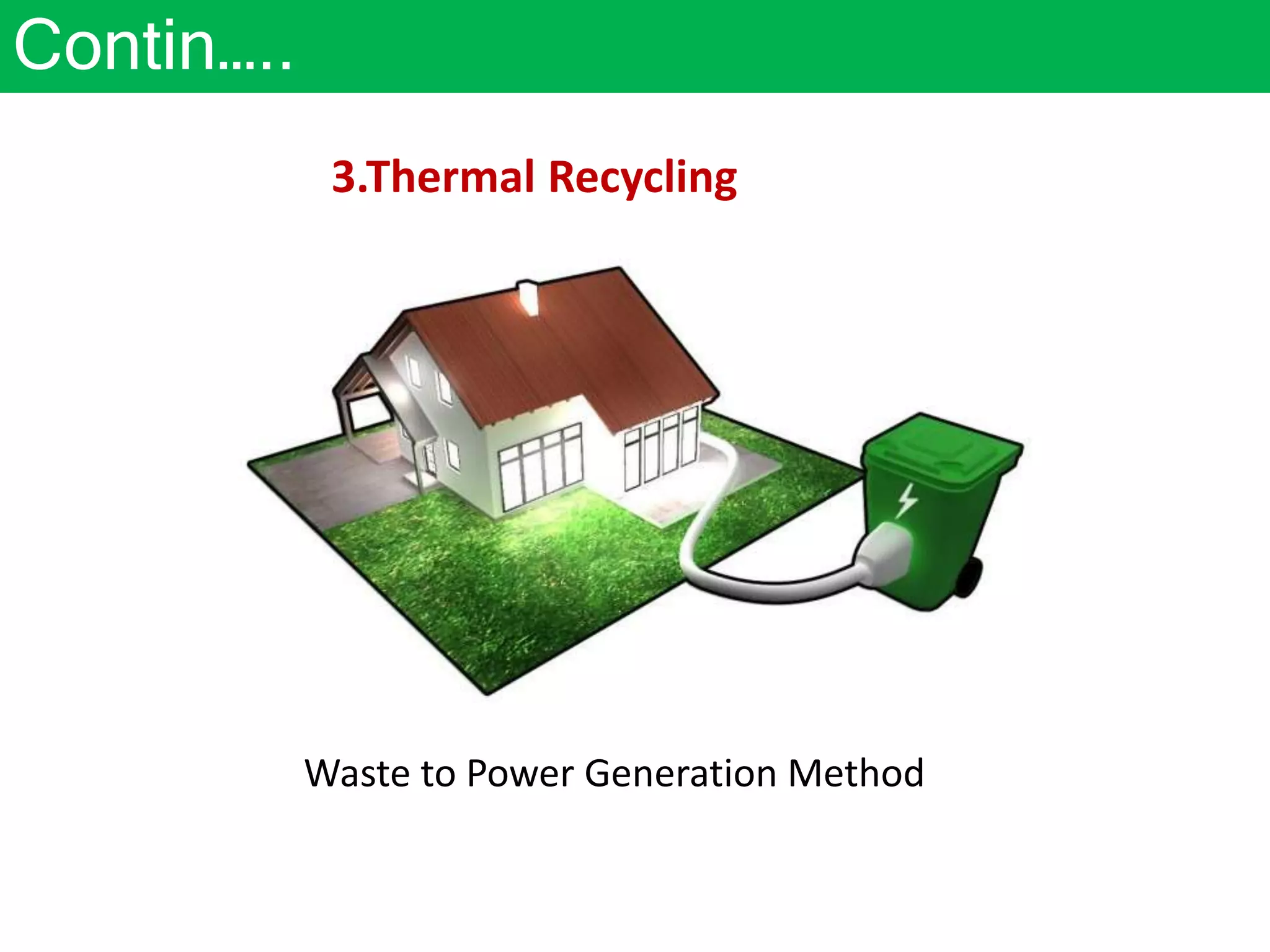 Plastic Waste Management and Recycling Technology : P2 | PPTX