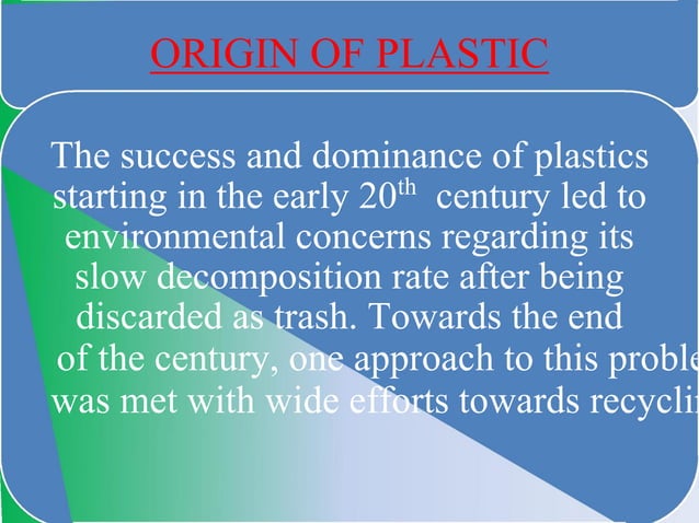 Plastic waste management & awareness | PDF